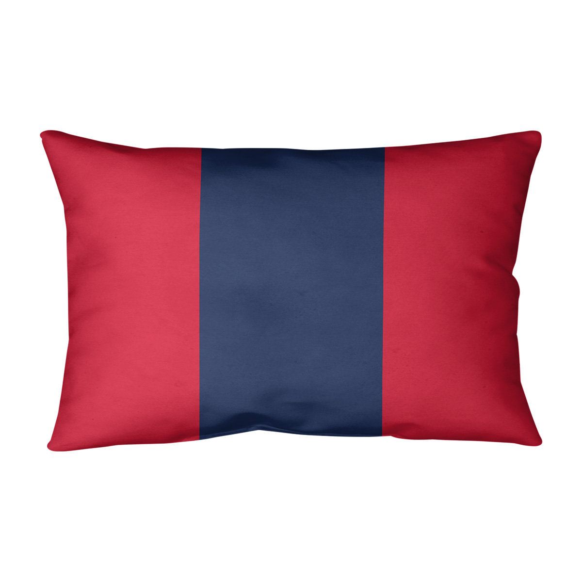 ArtVerse Cleveland Baseball Linen Striped Lumbar Pillow Cover | Wayfair