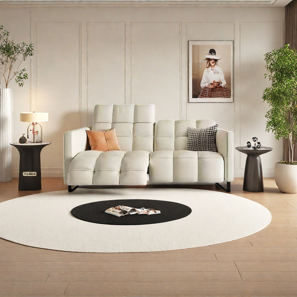 ANCOREY Italian electric adjustable in-line sofa | Wayfair