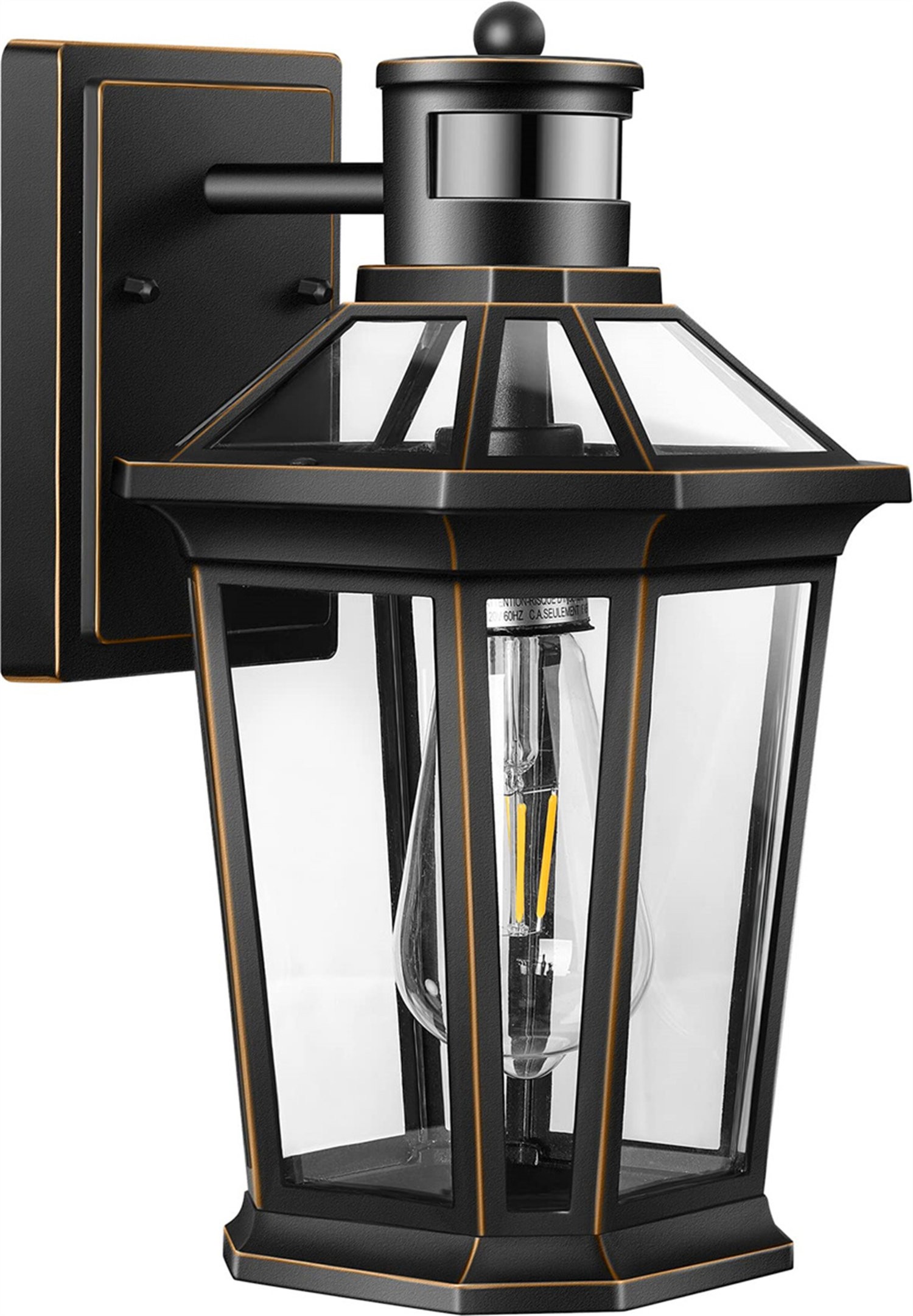 Wildon Home® Motion Sensor Exterior Light Fixture, 2 Pack Dusk To Dawn ...