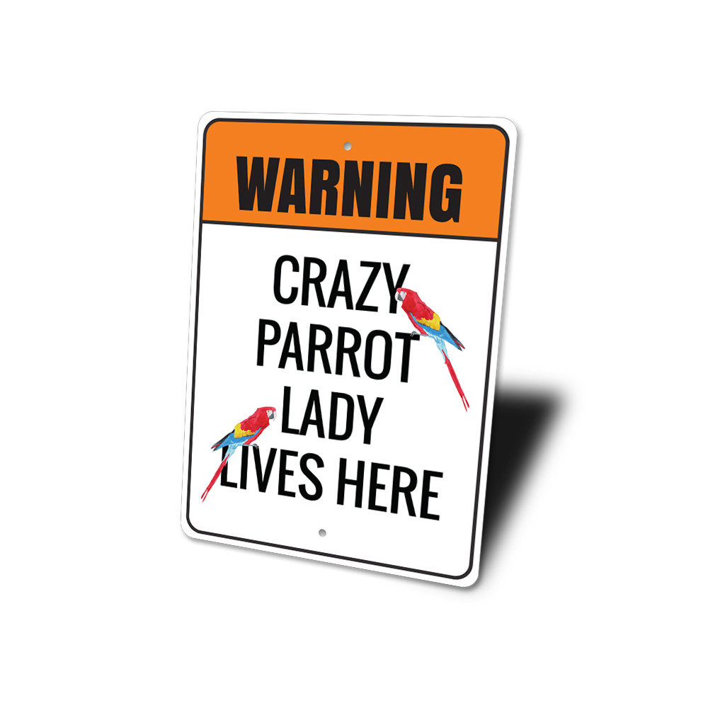Lizton Sign Shop, Inc Parrot Aluminum Sign | Wayfair