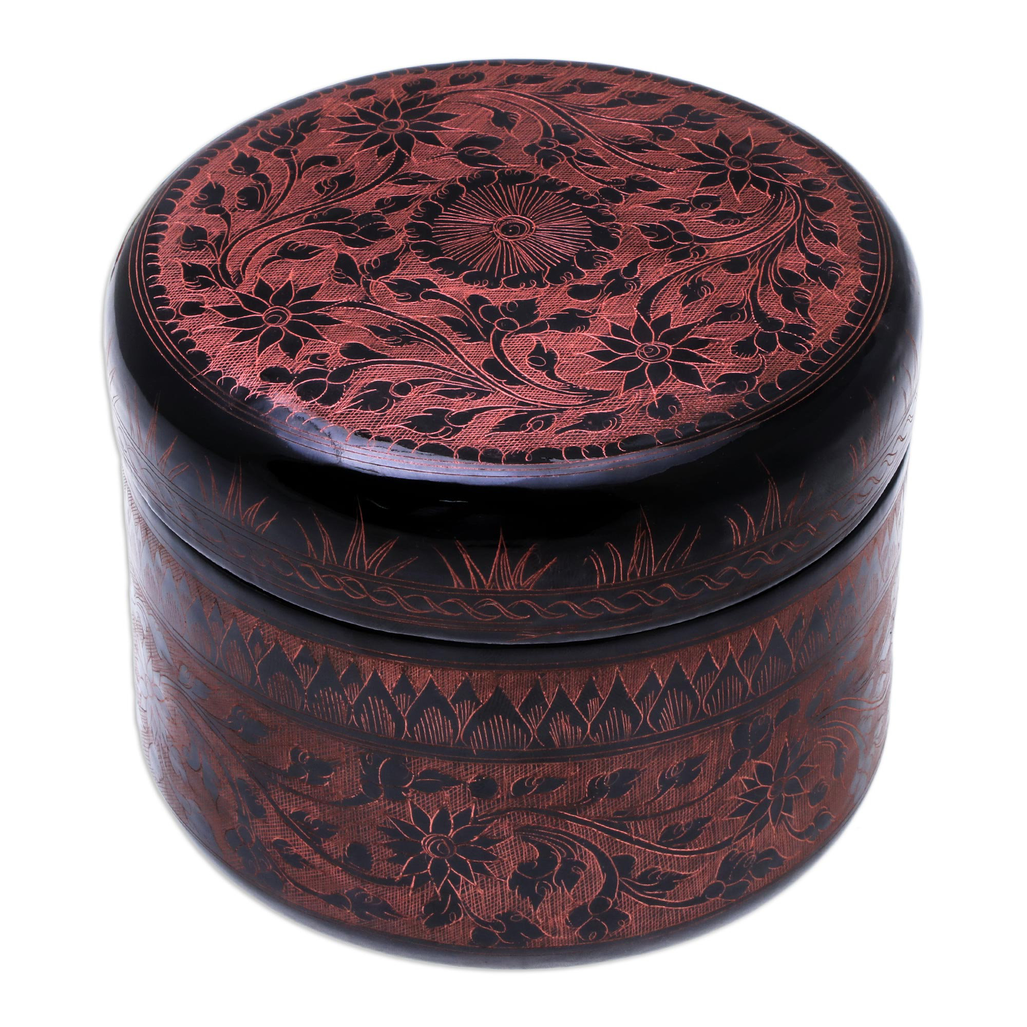 Bungalow Rose Jacobee Handmade Wooden Decorative Box | Wayfair