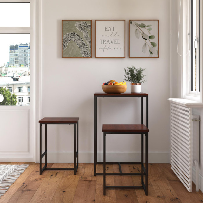 Zipcode Design™ Hyler 3-Piece Pub Set & Reviews | Wayfair