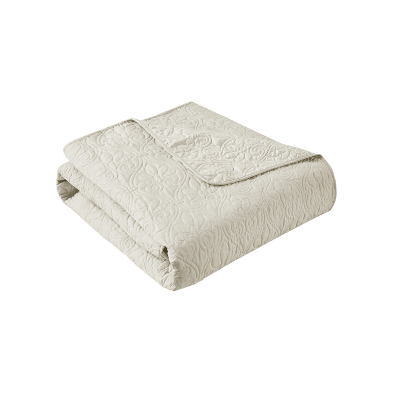 Madison Park Quebec Oversized Quilted Throw & Reviews | Wayfair