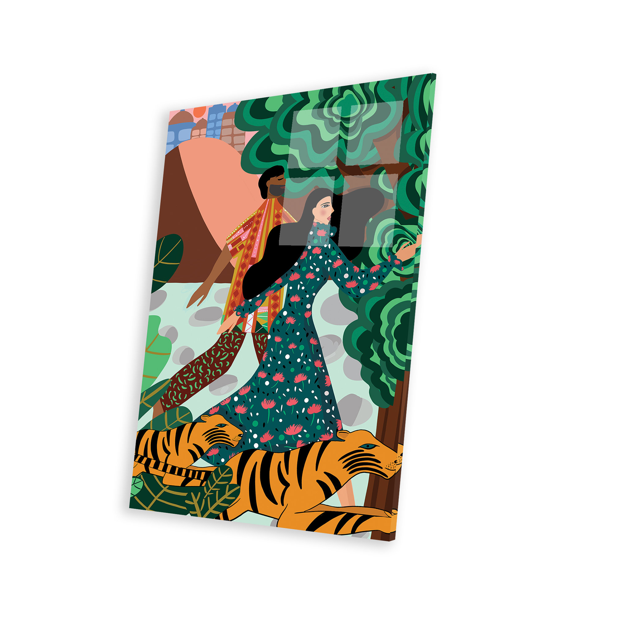 Bungalow Rose Escape To The Wild; Escape To The Wild On Plastic ...