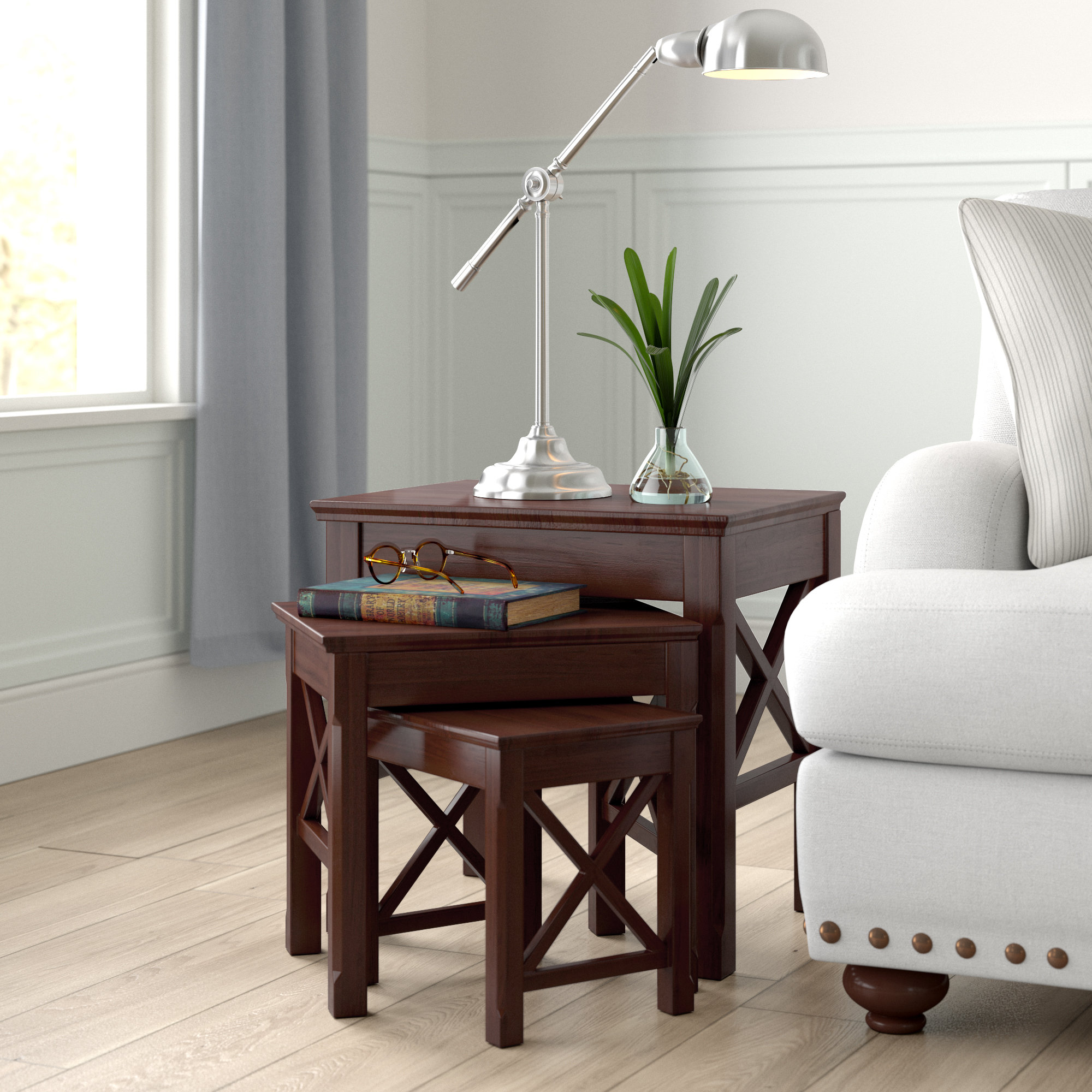 Three Posts Aiyana Nesting Tables & Reviews - Wayfair Canada