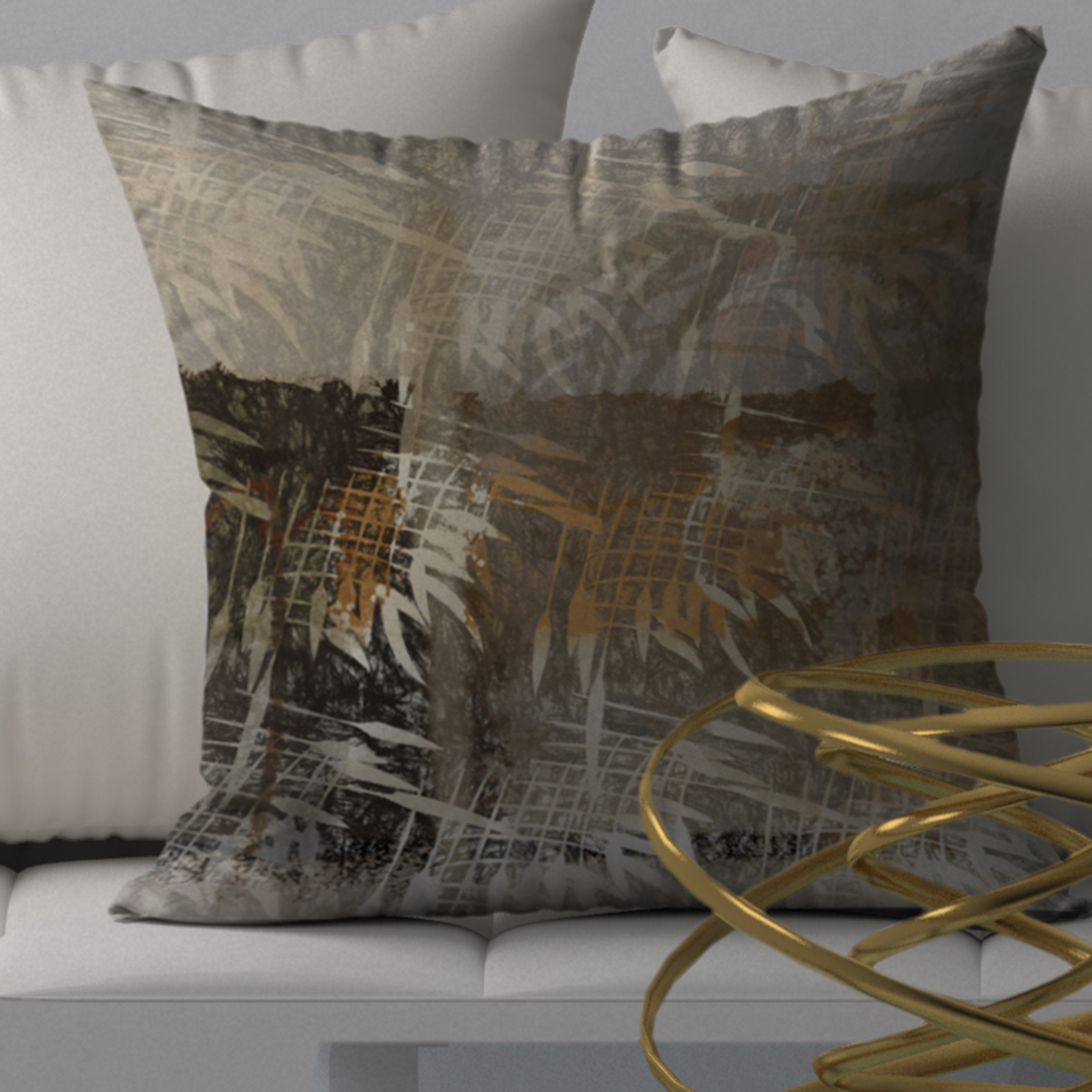 LeRoi Products Coy Shy Square Pillow Cover & Insert | Wayfair