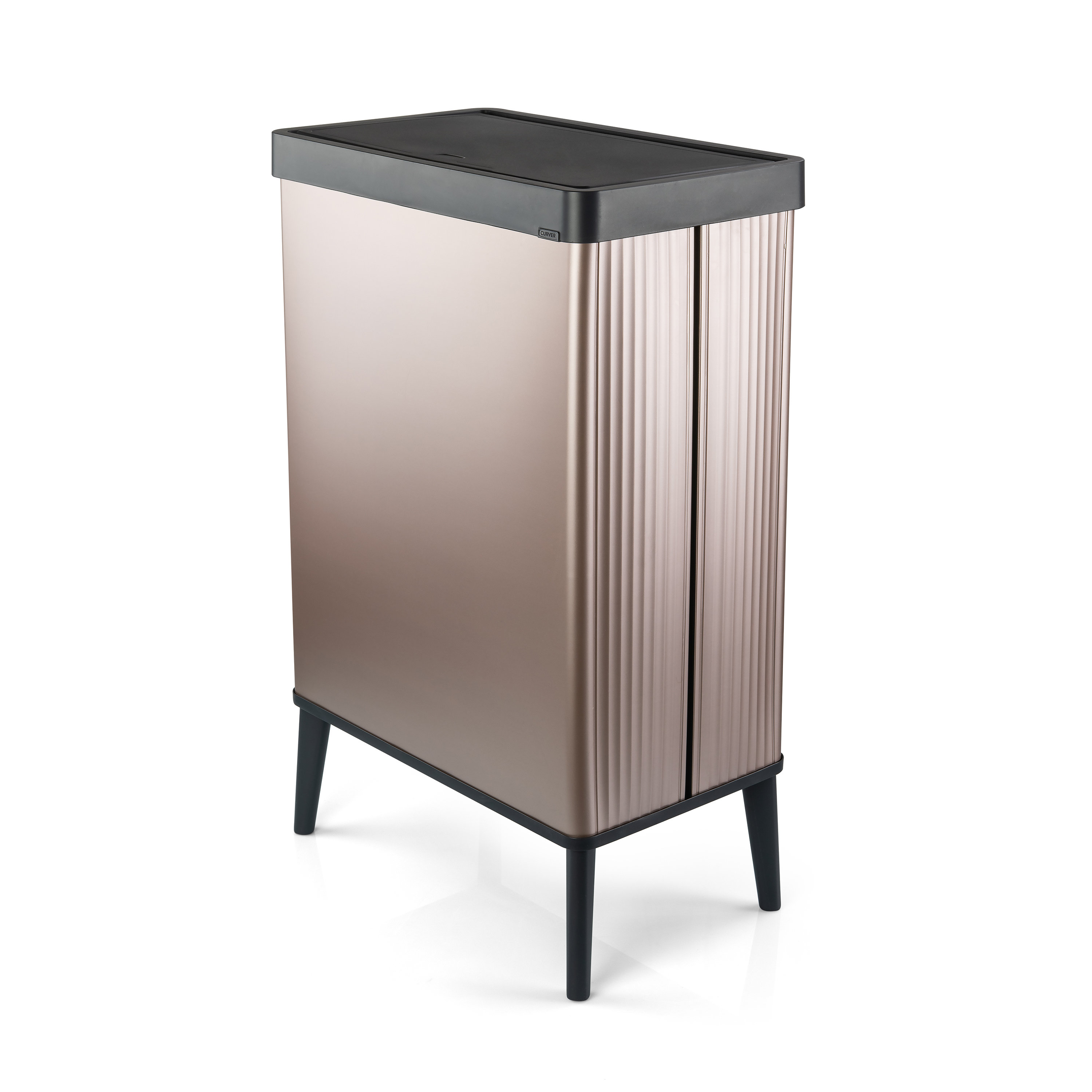 Curver Verto 54 Litre Touch Top Kitchen Bin | Wayfair.ie