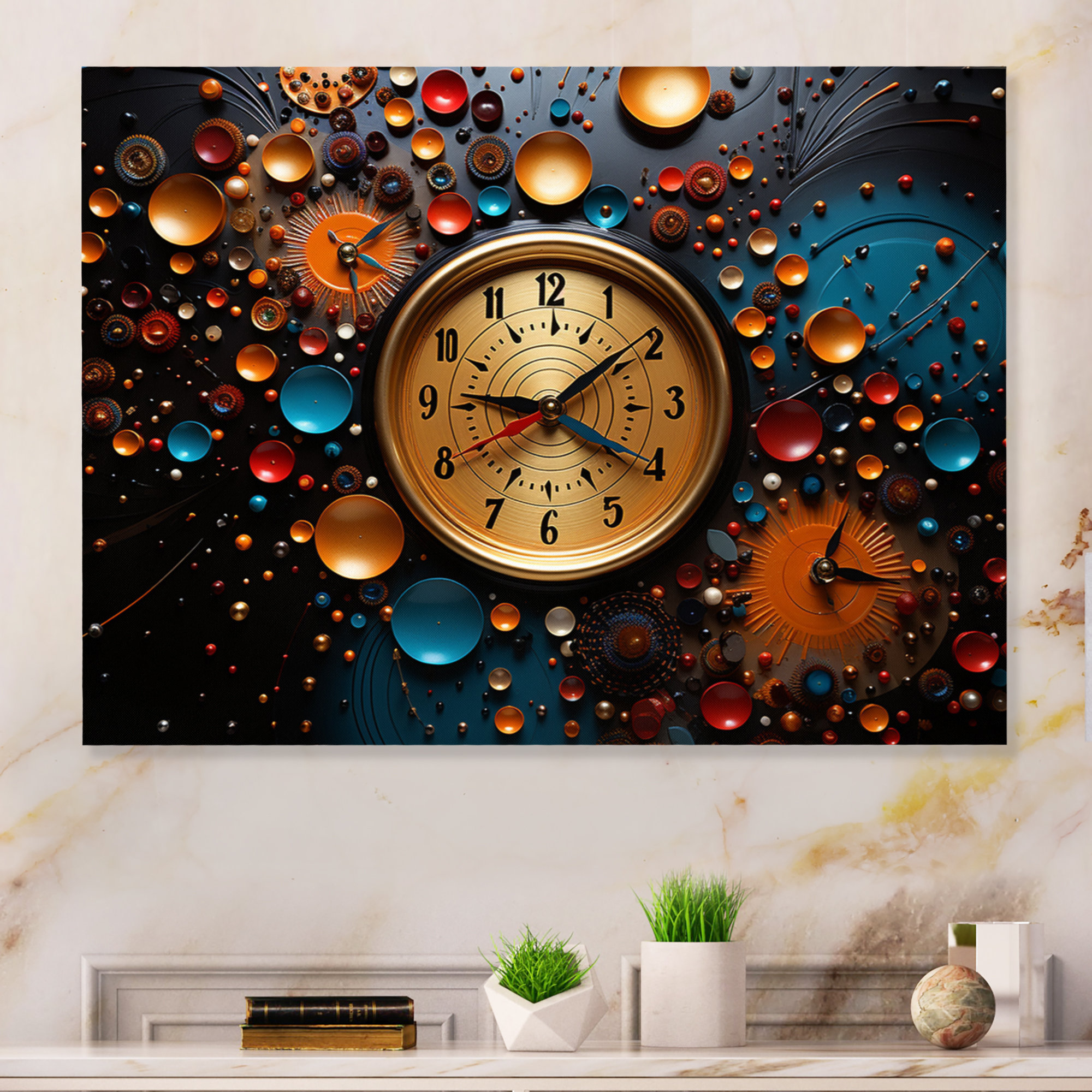 Ebern Designs Watch Moments In Motion - Watches Metal Wall Decor ...