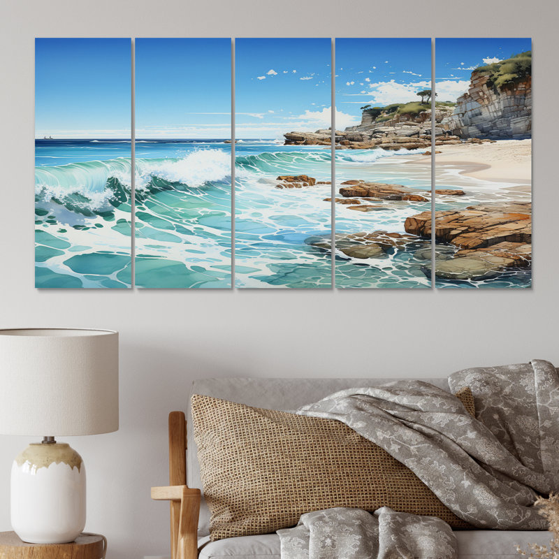 Dovecove Cable Beach Broome I - Landscapes Metal Wall Art Prints Set ...