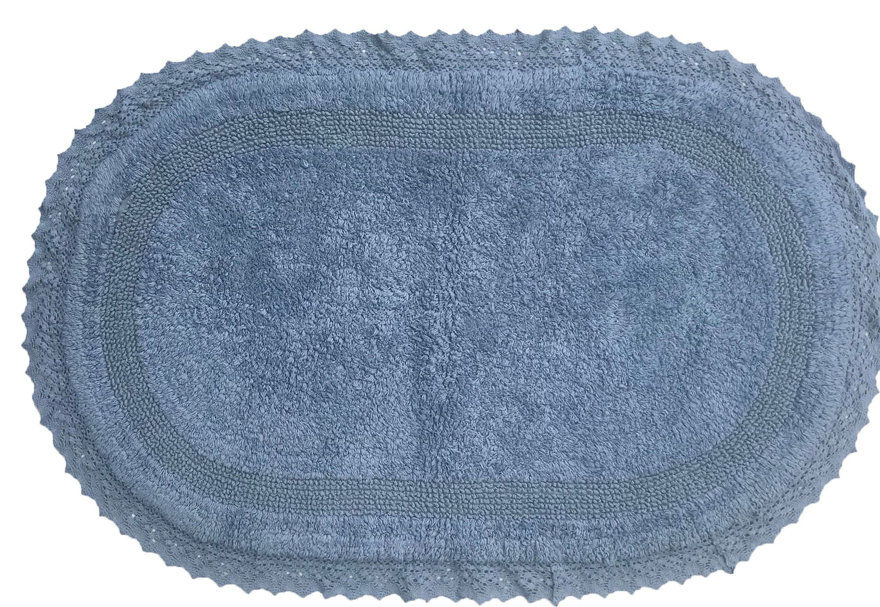 Rosalind Wheeler Georg Cotton Bath Rug & Reviews | Wayfair