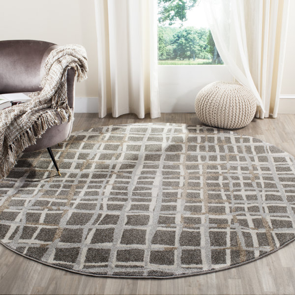 Wrought Studio Seto Performance Abstract Rug | Wayfair