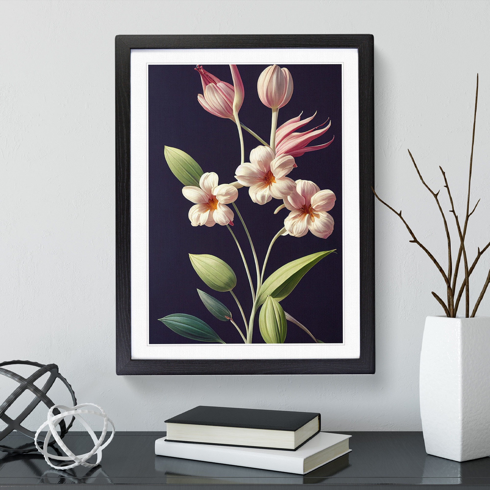 Marlow Home Co. Daring Flowers - Picture Frame Graphic Art | Wayfair.co.uk