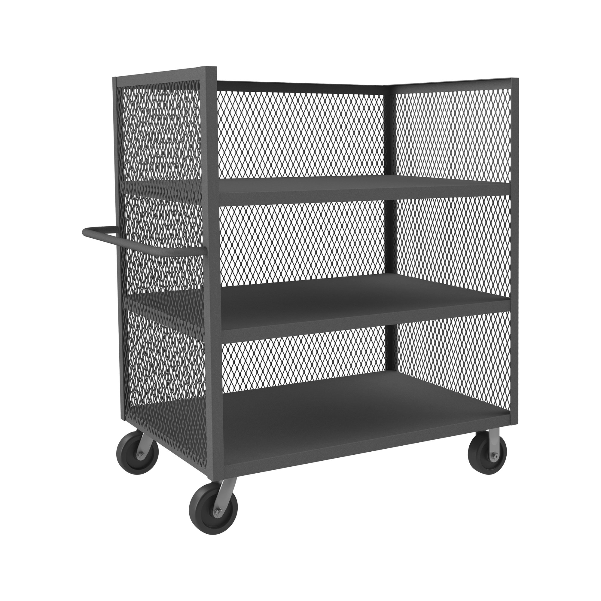 Durham Manufacturing 3 Sided Mesh Cart | Wayfair