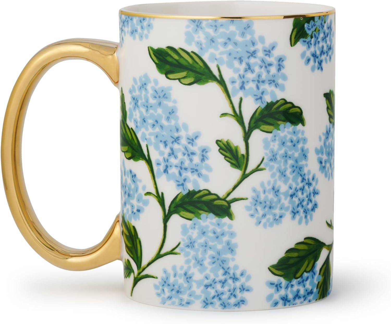 MODVAT Floral mug with gold handle | Wayfair