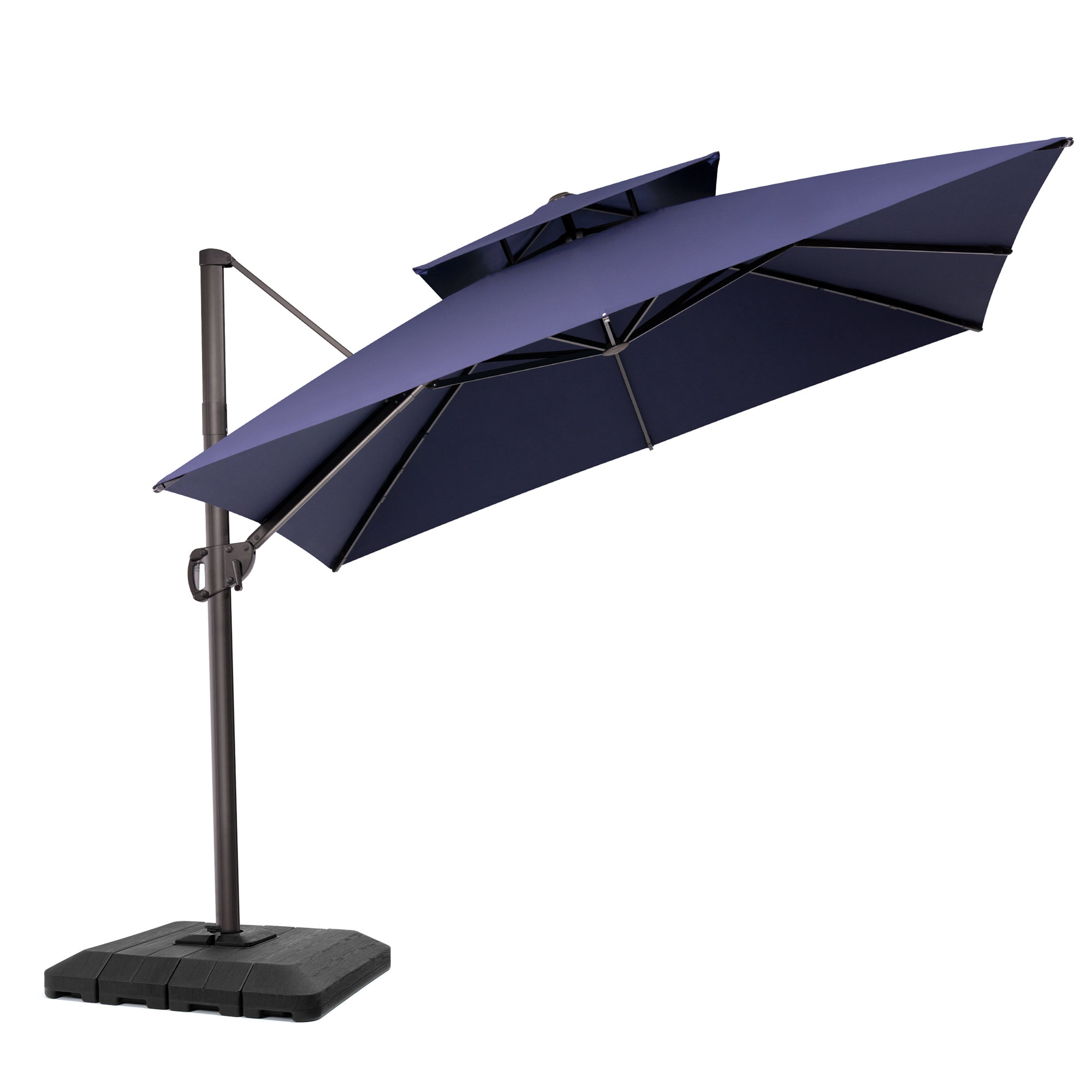 VredHom 120" Umbrella with Counter Weights Included | Wayfair