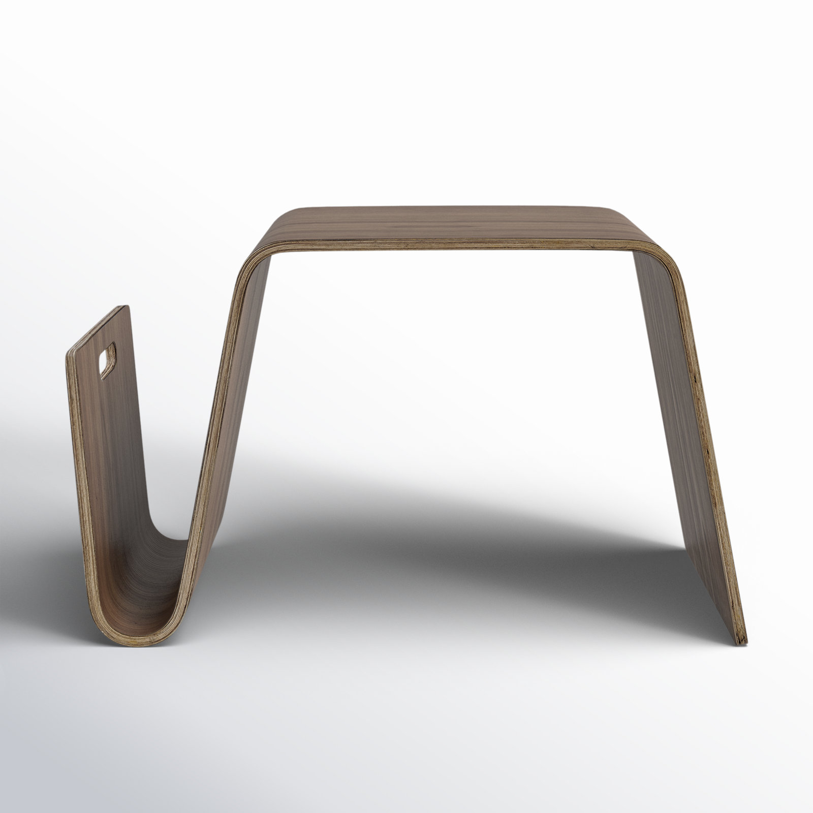 AllModern Meiko Abstract End Table | Wayfair