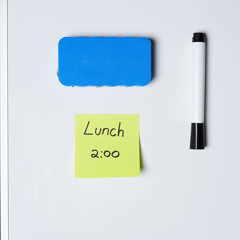 Oline Mobile Whiteboard 48" x 36" Inch Large Magnetic Rolling Double ...