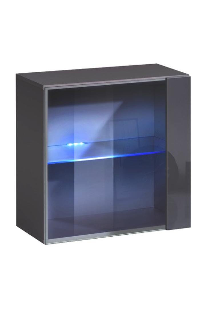 Metro Lane Switch WW3 Display Cabinet 60cm - Bright Modern Showcase ...