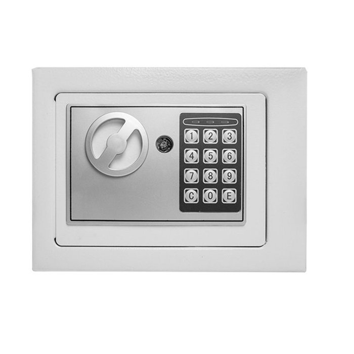 FineArtLiving Electronic Steel Safe with Digital Keypad, Hidden Keyhole ...