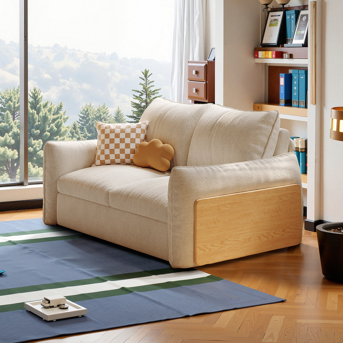 Latitude Run® Adriell Slipcovered Sofa Bed | Wayfair