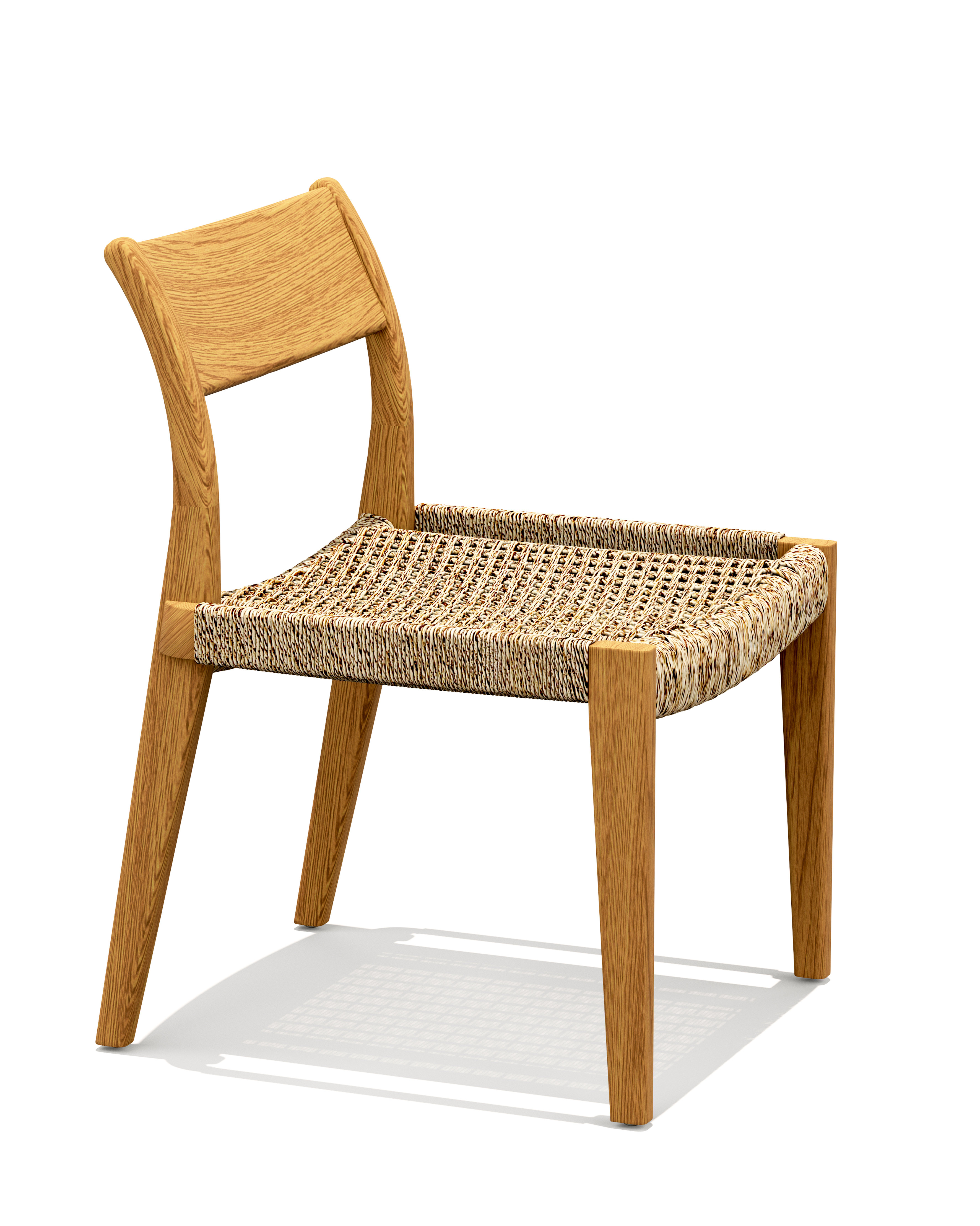 Teak Smith Amilo Outdoor Dining Side Chair | Wayfair