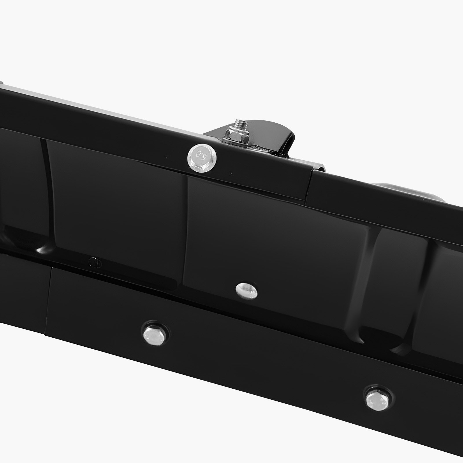 EvoNet Black Iron 43/60in Atv Utv Snow Plow Blade Kit, Adjustable Snow ...