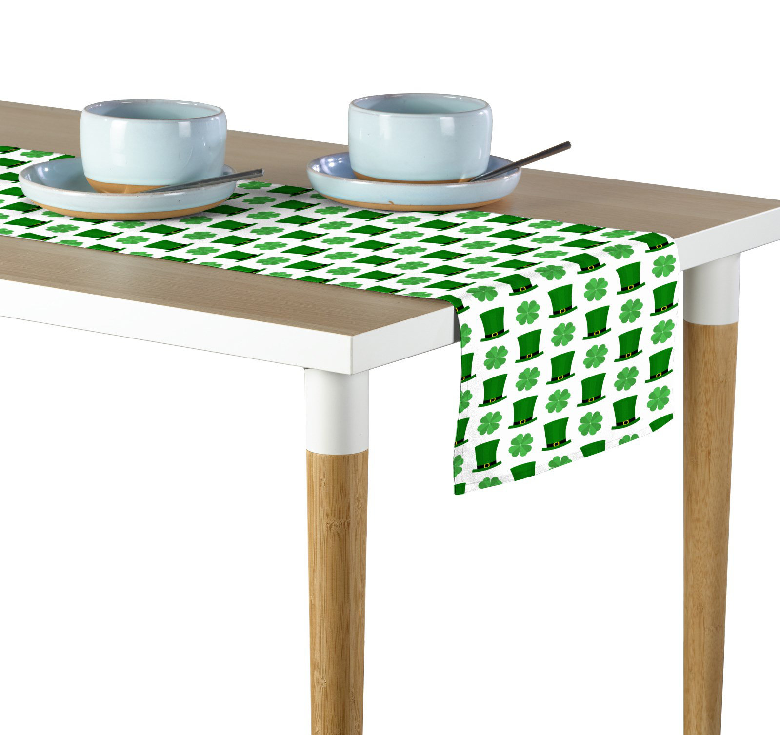 East Urban Home Coreson St. Patrick's Day Top Hats Shamrocks Table ...