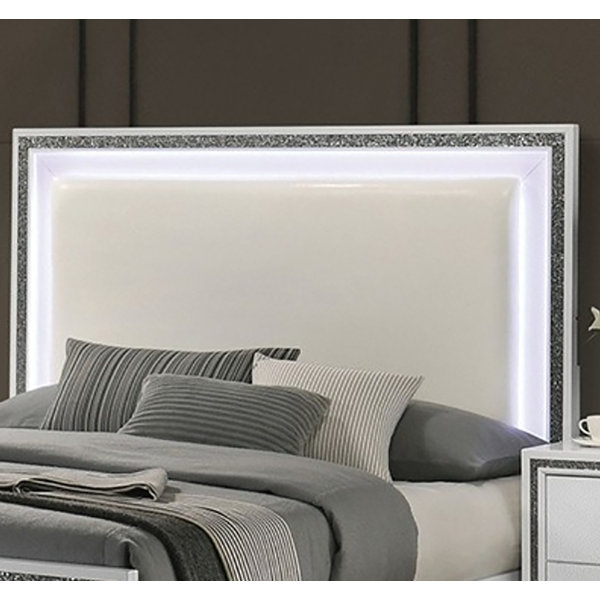 AndrewHomeStudio Robbynson Led Headboard Bed - Wayfair Canada