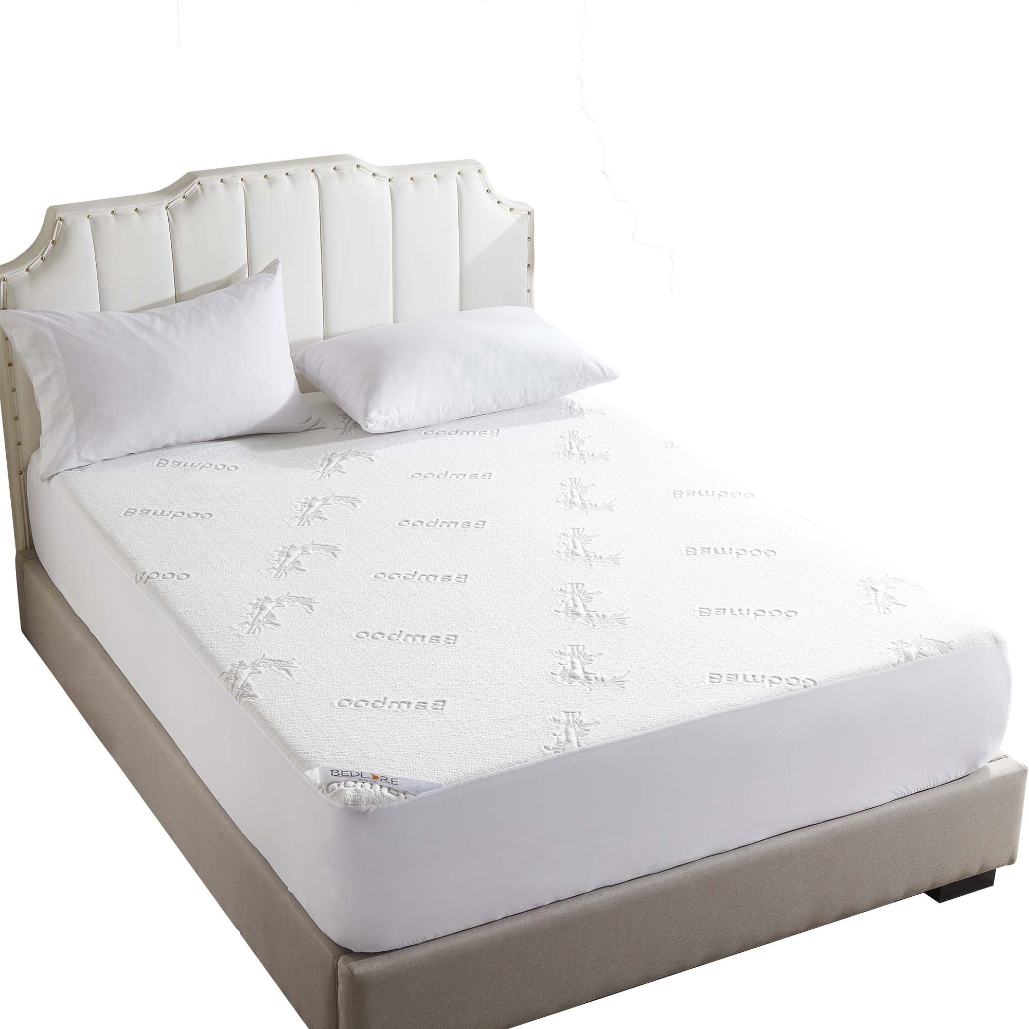 Alwyn Home BEDLORE® Waterproof Fitted Mattress Protector Cooling and ...