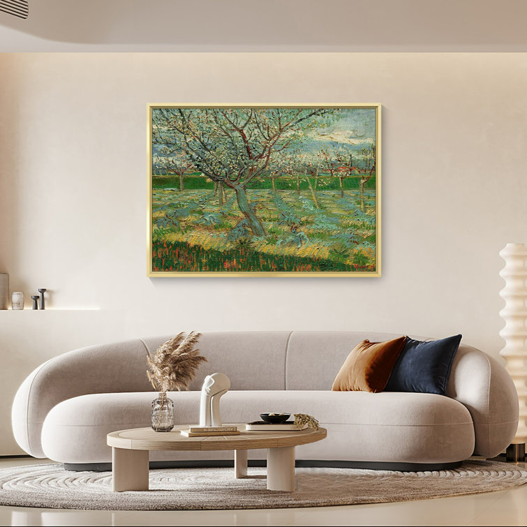 Vault W Artwork Flowers Framed On Canvas Painting | Wayfair