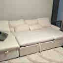 Latitude Run® 110 Inch Oversized Sofa Bed - 2 In 1 Pull Out Sleeper ...