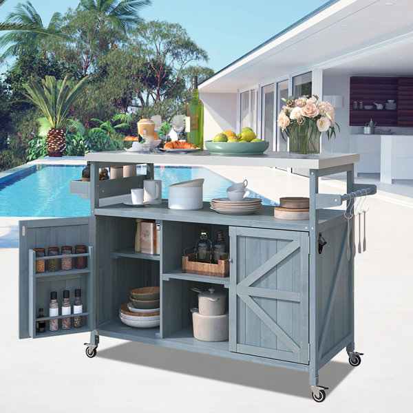 BESTCOSTY 50.25'' Outdoor Kitchen - Wayfair Canada
