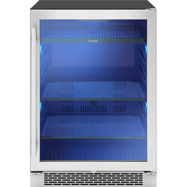 Zephyr Brisas by Zephyr 24" 8-Bottle and 112-Can Single Zone Beverage ...