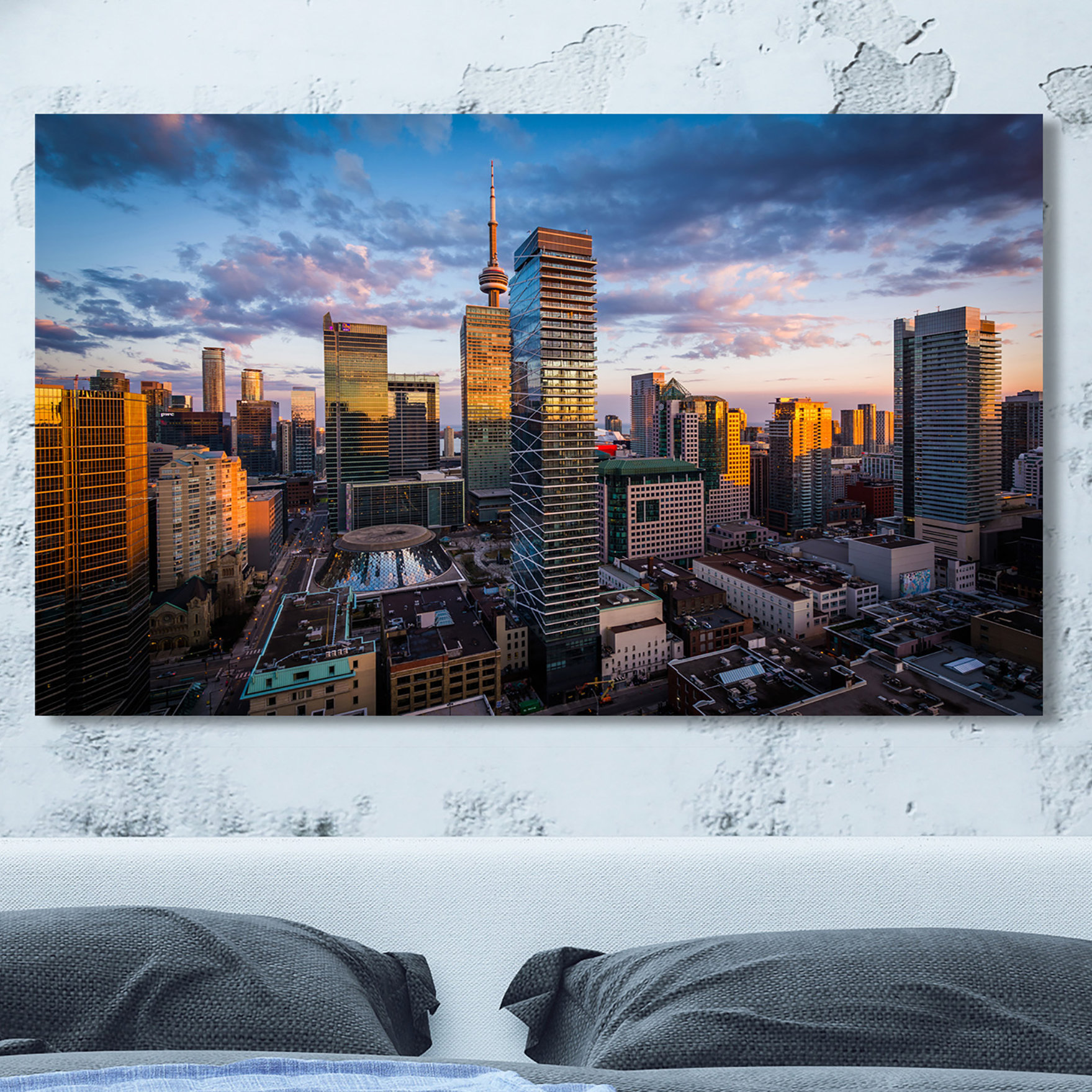 Picture Perfect International 'Buildings at Sunset in Downtown Toronto ...