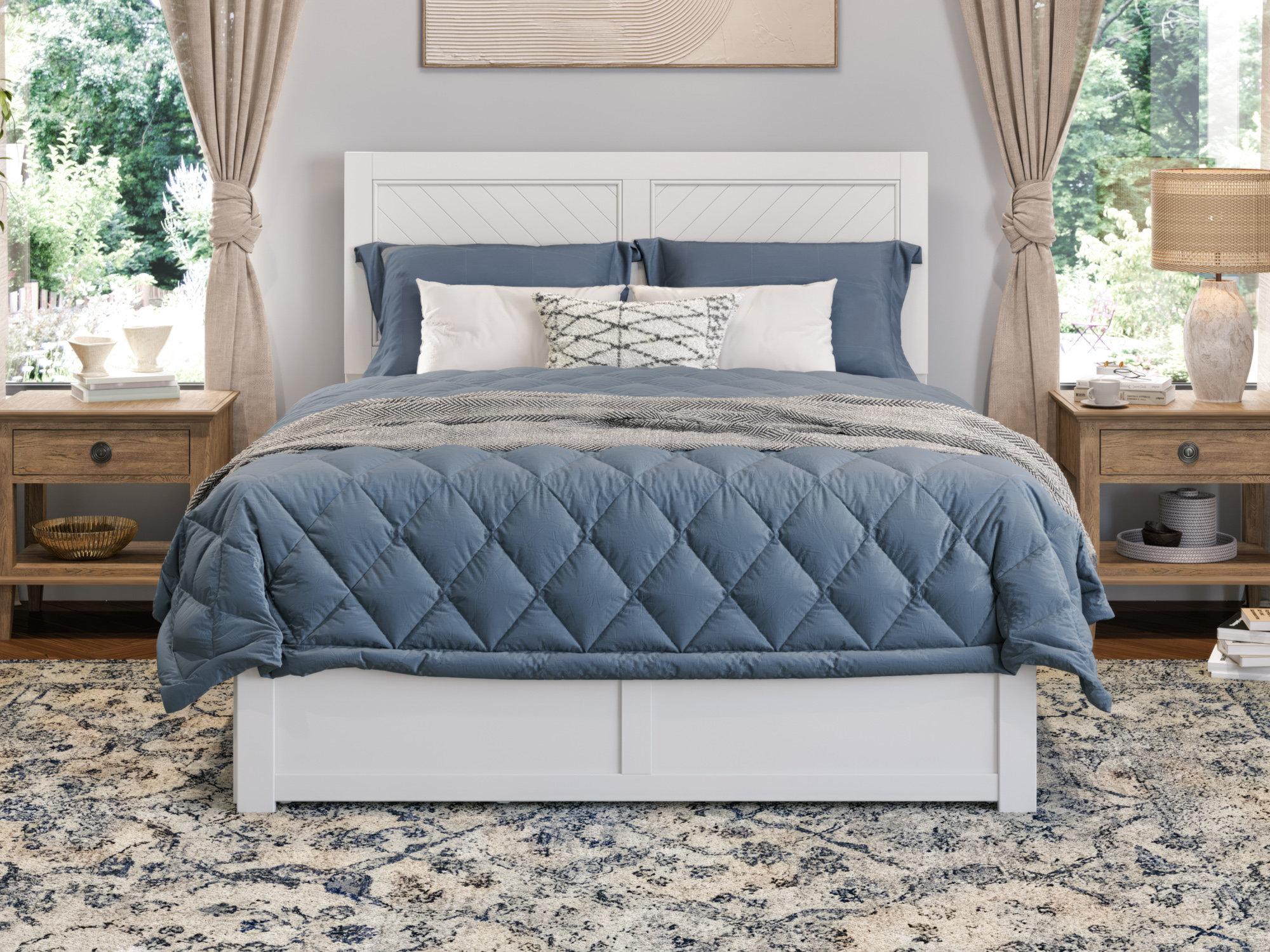 Red Barrel Studio® Bhawana Cabin Cottage Solid Wood Herringbone Slanted ...