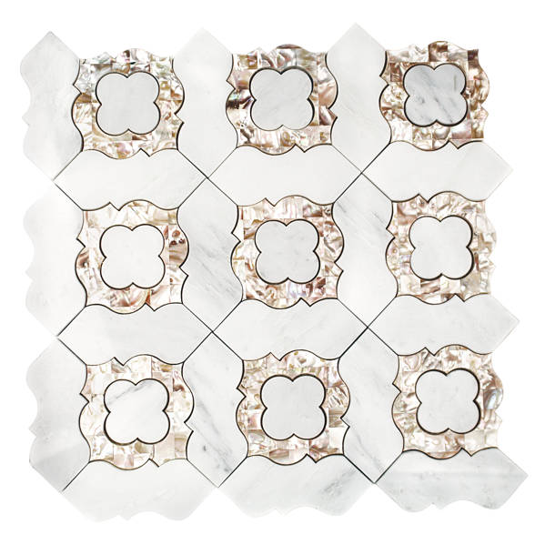 Belluno Designs Calacatta Gold 1" x 4" Marble Herringbone Honed Mosaic ...