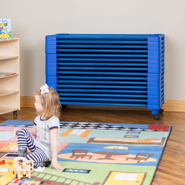 Sprogs Heavy-Duty Mesh Fabric Stackable Daycare Cots (Set of 24 ...