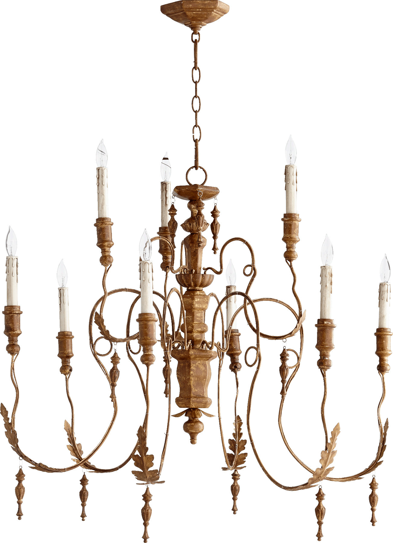 Laurel Foundry Modern Farmhouse Solange 9 - Light Candle Style Classic ...