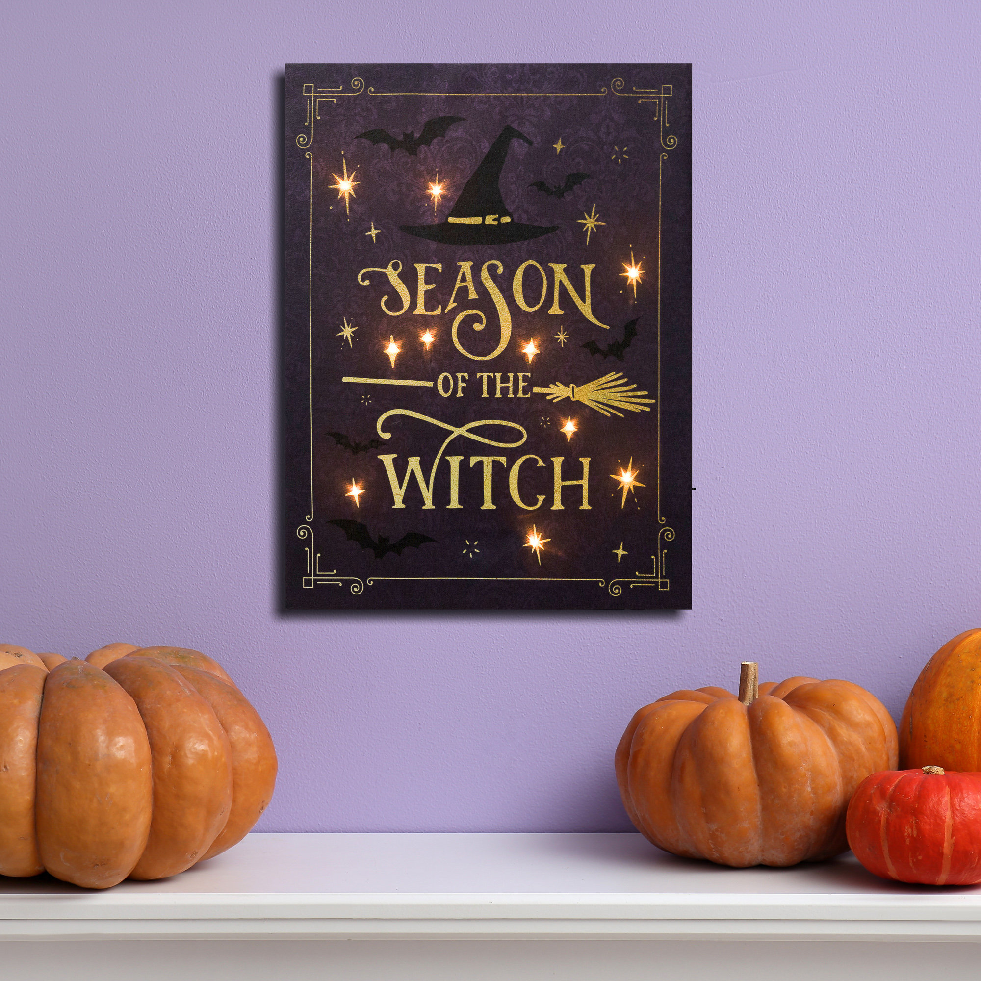 The Holiday Aisle® Season of the Witch - Wrapped Canvas Print | Wayfair