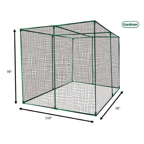 World Source Partners 79.2'' W x 109.2'' D Fruit Cage & Reviews | Wayfair