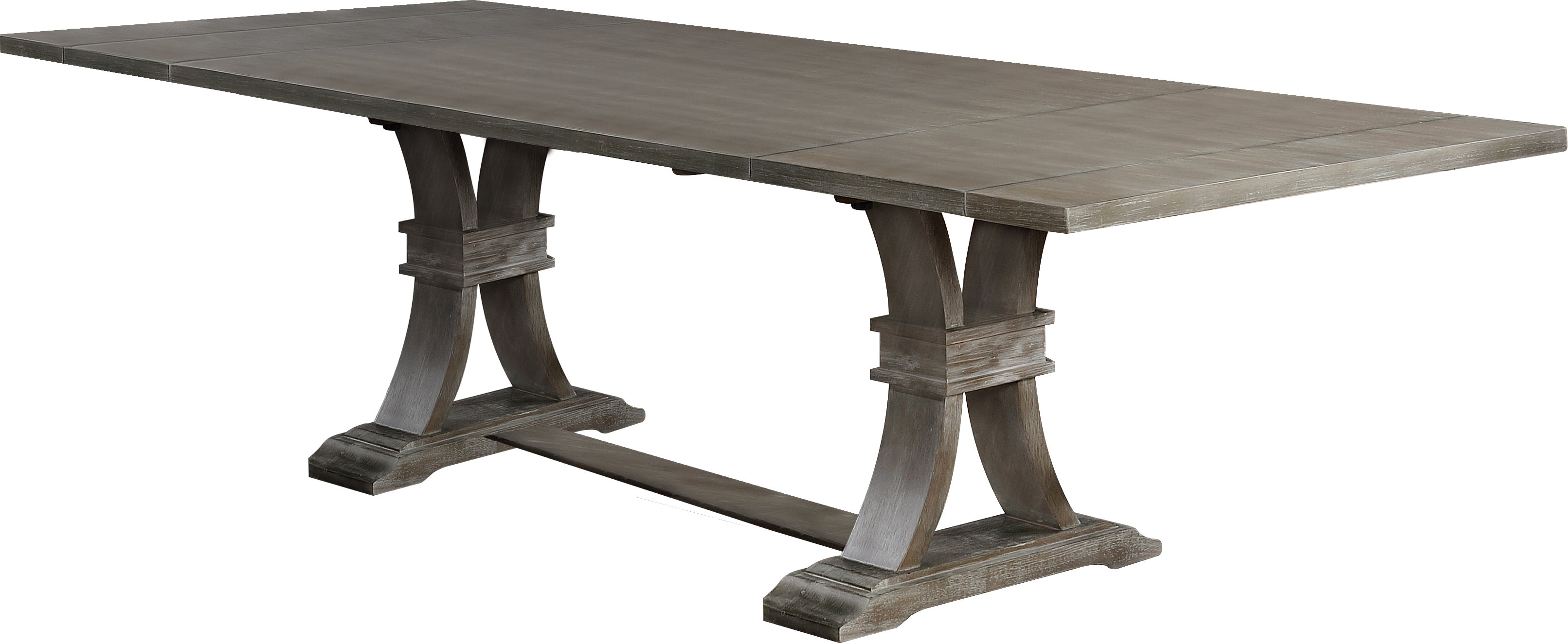 Gracie Oaks Dewitt Extendable Trestle Dining Table & Reviews | Wayfair