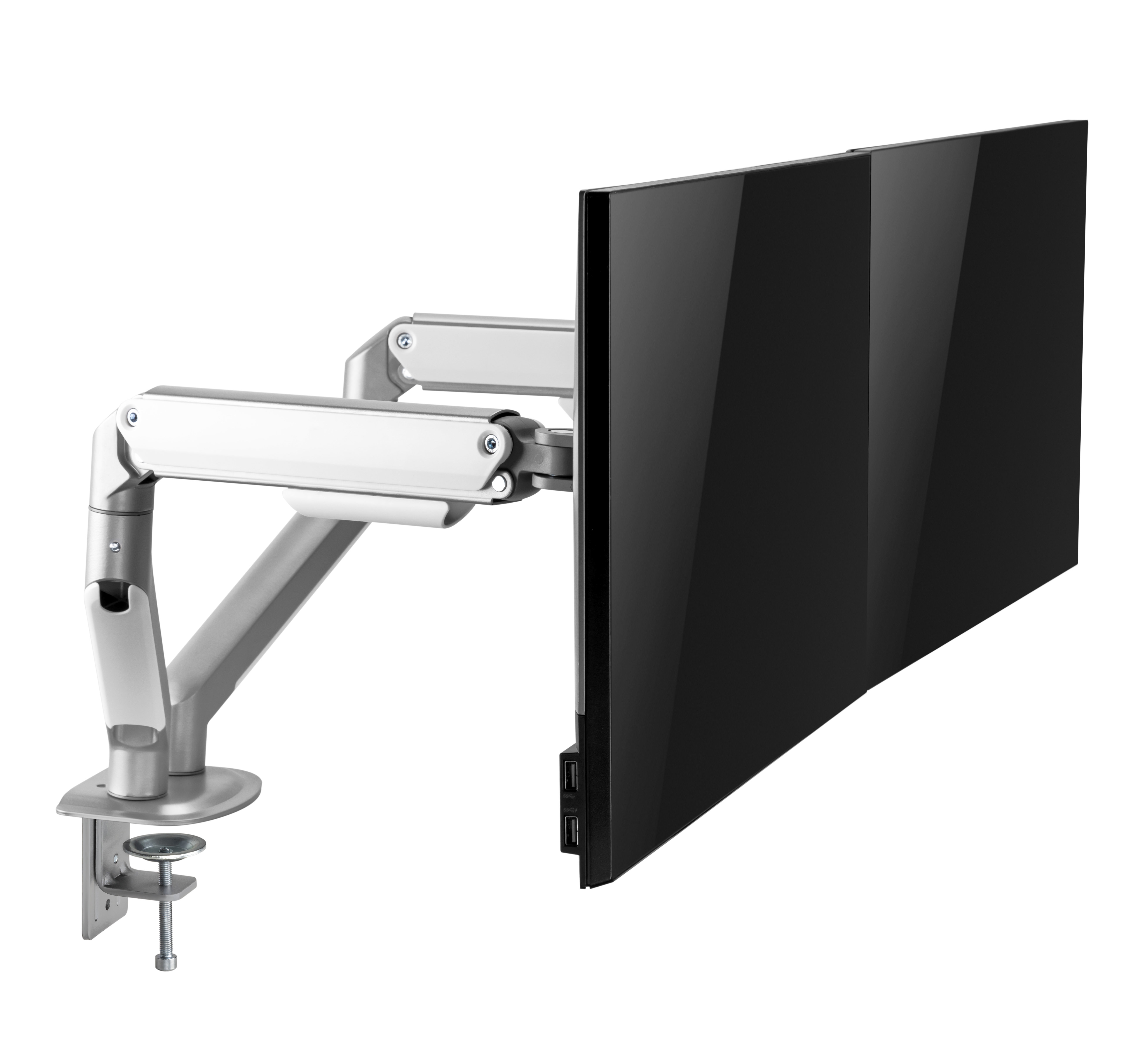 Latitude Run® Dual Spring Monitor Mount Arms for 17"-32" Screen | Wayfair