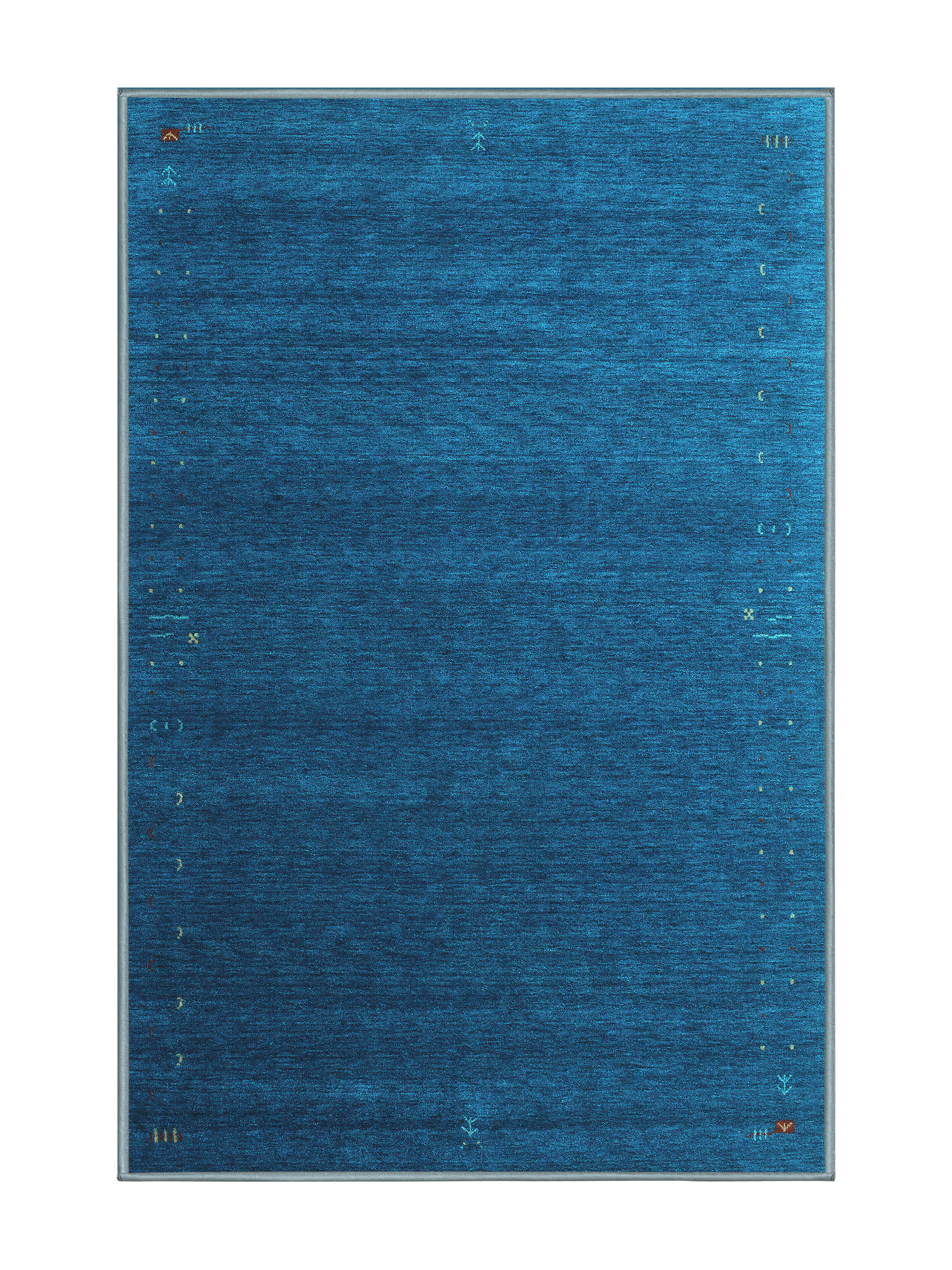 Foundry Select Solid Color Machine Woven Polyester/Wool Area Rug in ...