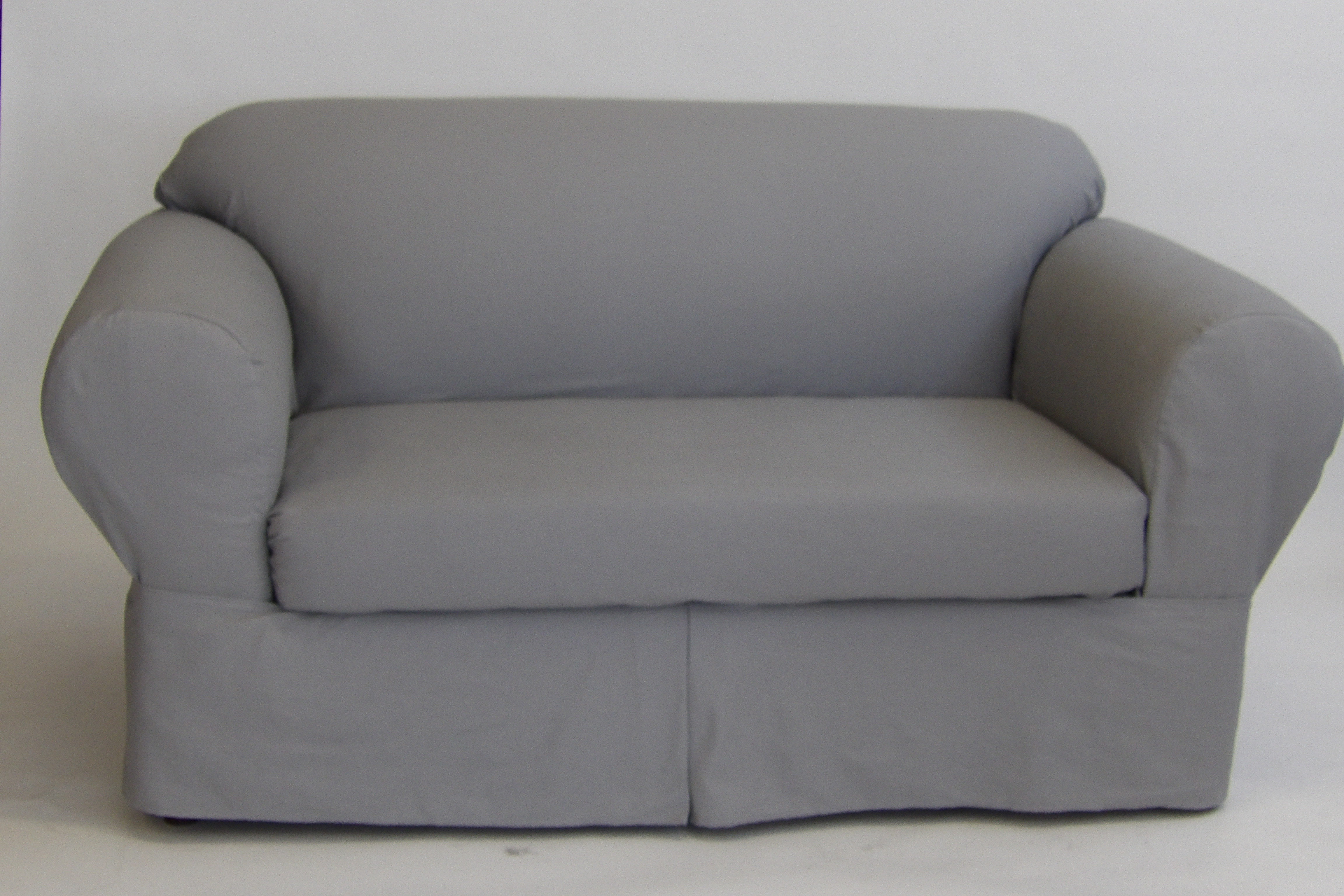 Red Barrel Studio® Box Cushion Sofa Slipcover & Reviews | Wayfair