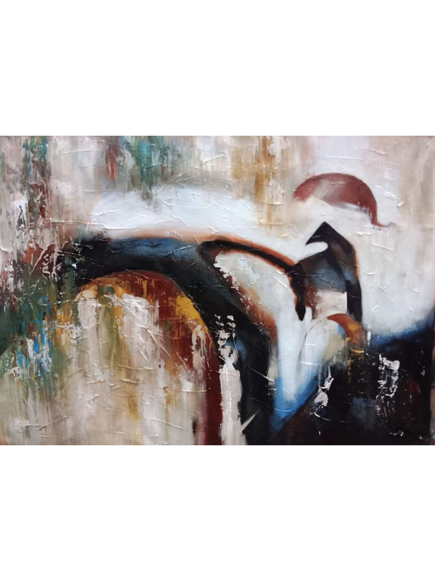 Exotic India A Piece Of Rock - Abstract | Acrylic On Canvas | By Anant ...