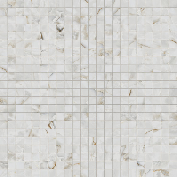 Edward Martin Astrid Porcelain Grid Mosaic Wall & Floor Tile | Wayfair