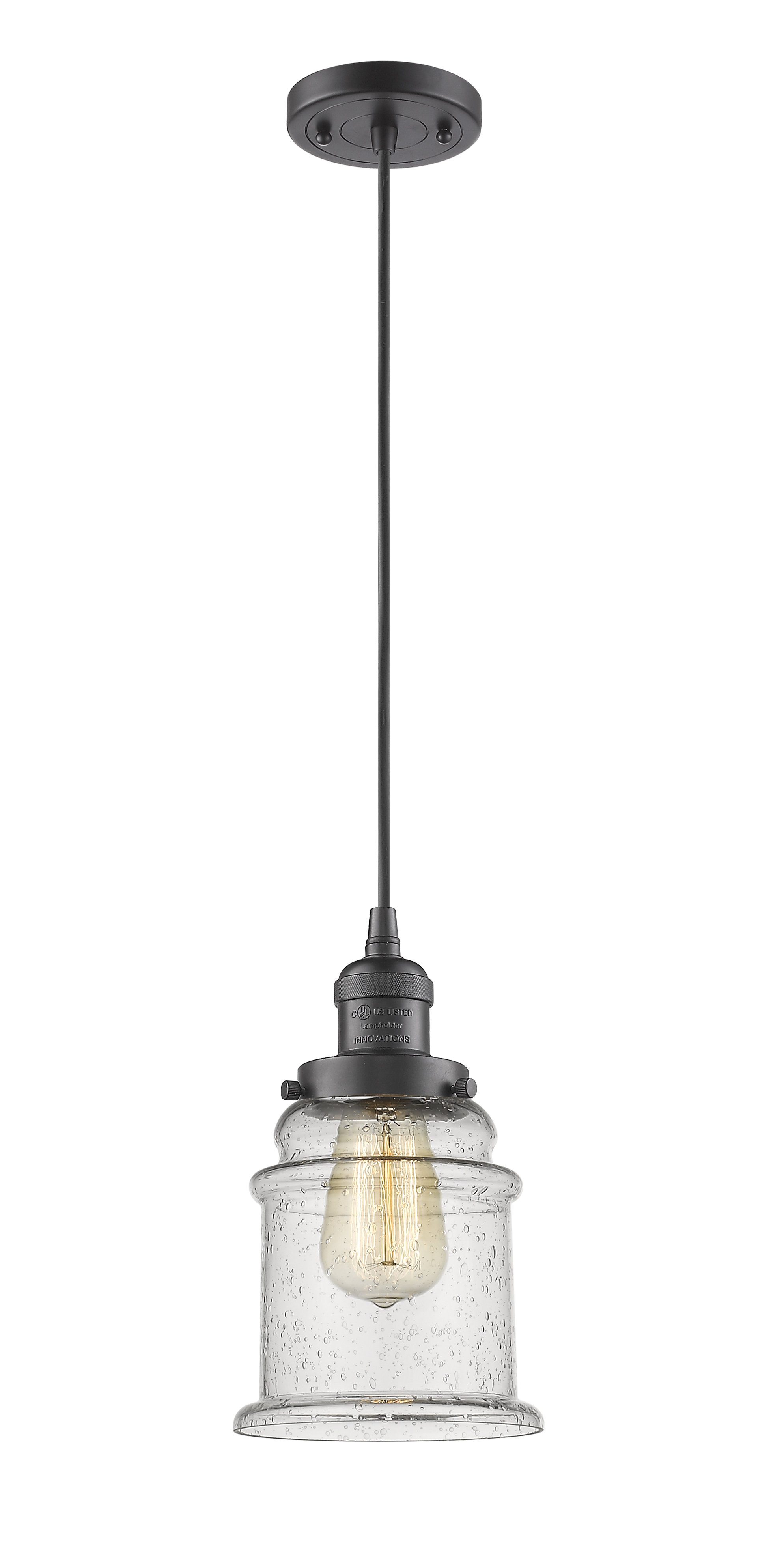Breakwater Bay Luminaire suspendu 1 lumière à une cloche Wyndham et ...