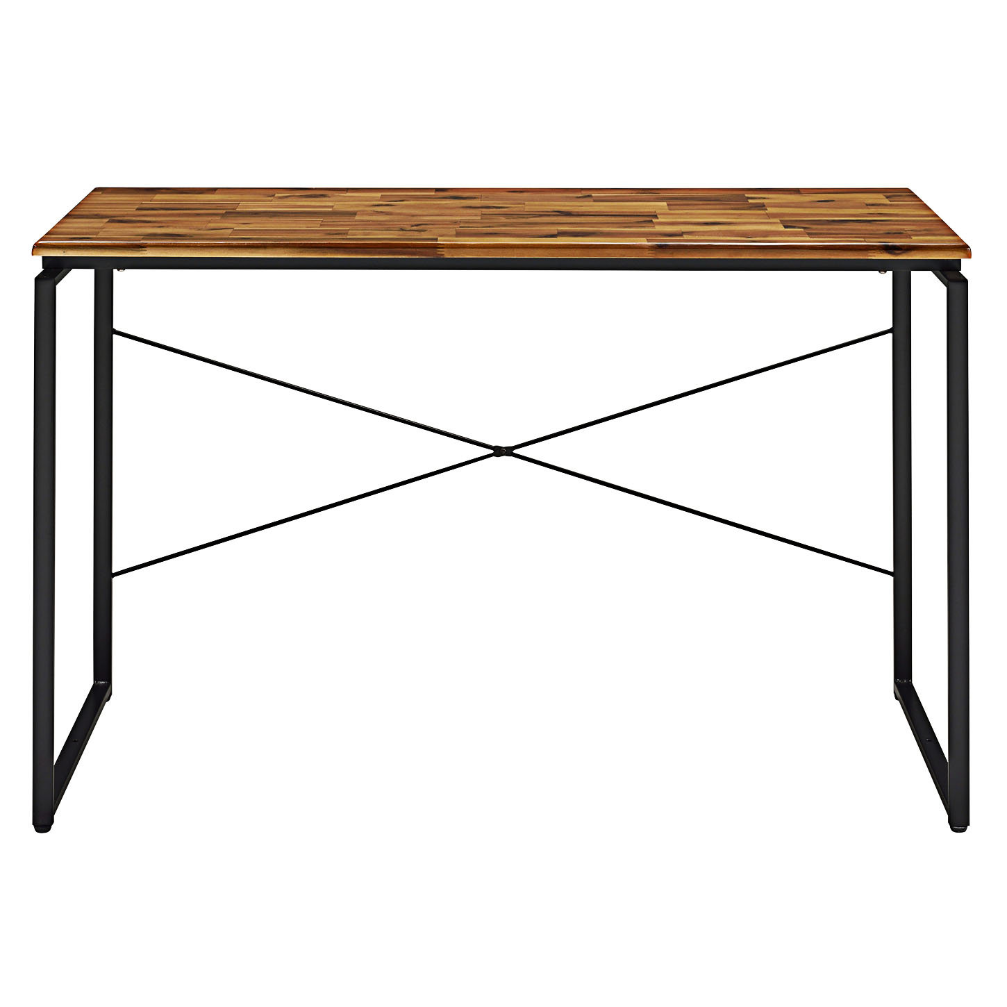 Latitude Run® Industrial Writing Desk With Metal Sled Base | Wayfair