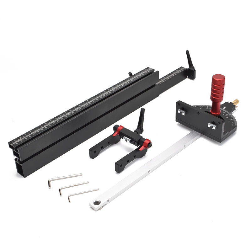 17 Stories Woodworking Precision Angle Miter Gauge,Miter Saw Fence w ...