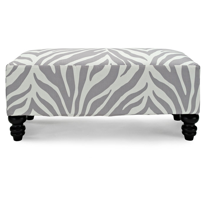 House of Hampton® McCall Zev Phoenix Cocktail Ottoman | Wayfair
